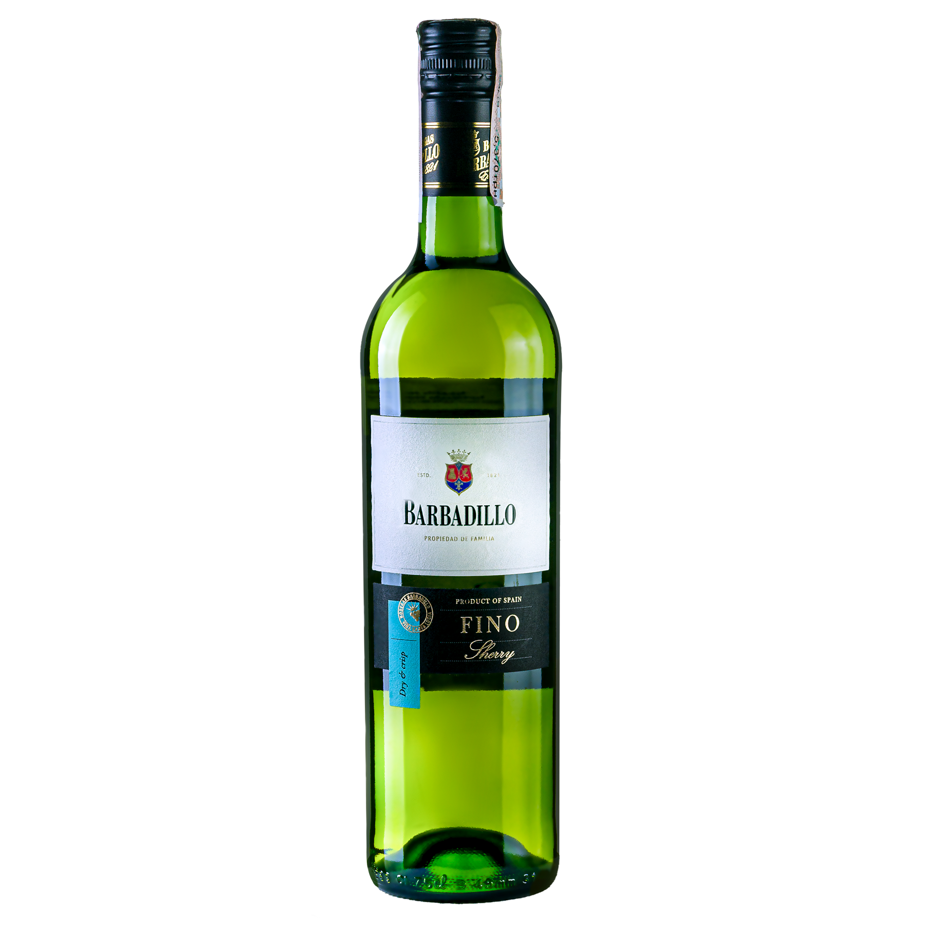 Вино Barbadillo Fino Dry & Crisp, белое сухое, 0,75 л, Андалусия ...