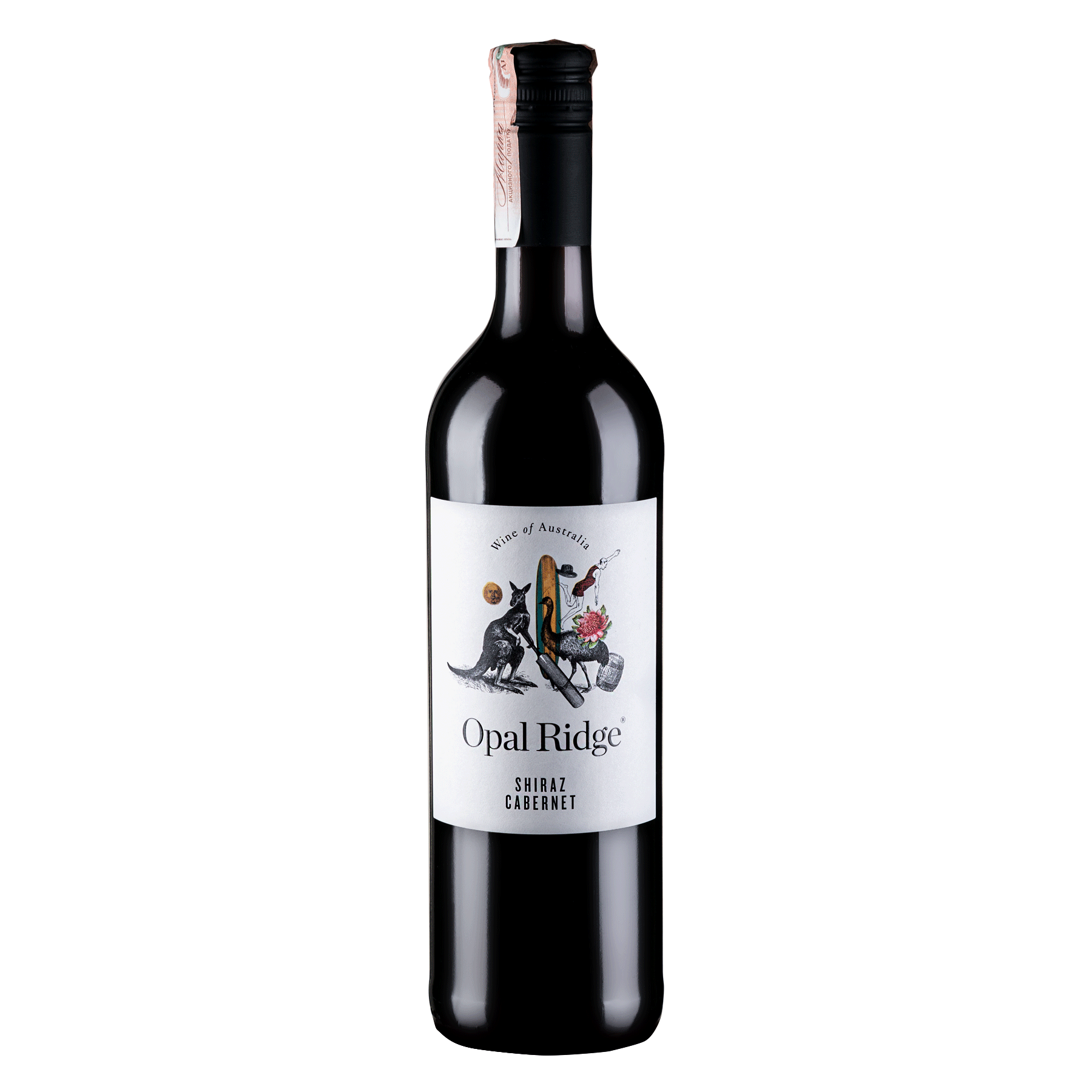 Вино Opal Ridge Shiraz - Cabernet Sauvignon, 0,75 л, красное сухое ...